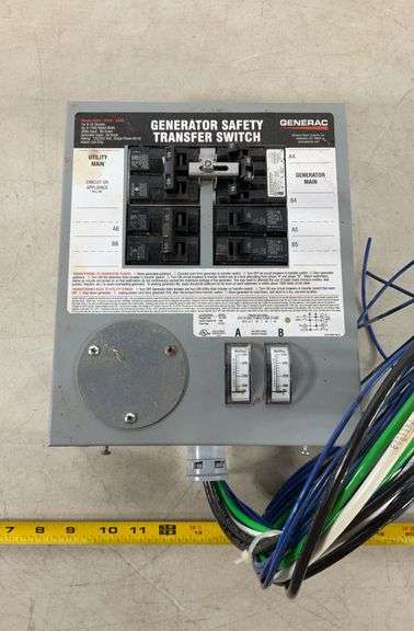 General generator safety transfer switch - Hash Auctions