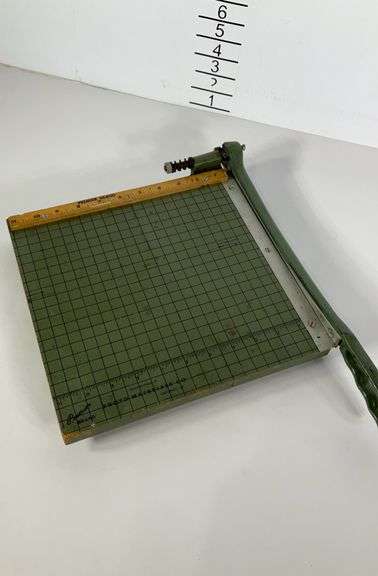 Premier Brand paper cutter. - Hash Auctions