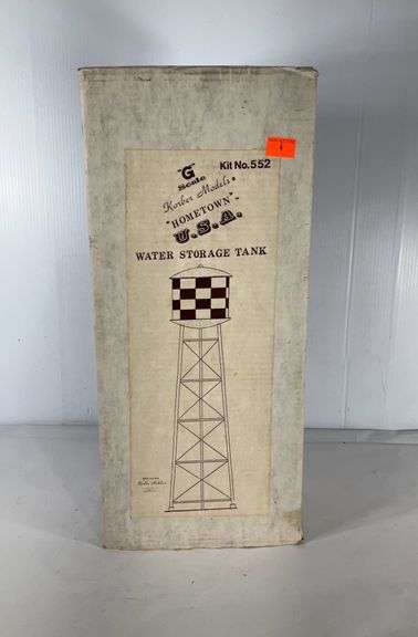 Korber Model kit G scale Hometown USA water storage tank. Model is ...