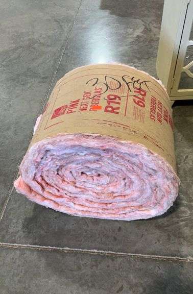 Owens Corning R19 Pink insulation. 30 feet - Hash Auctions