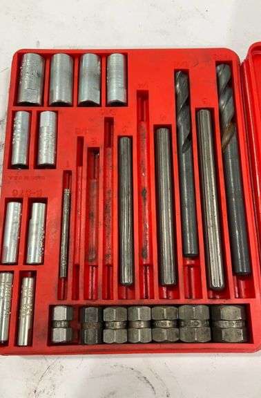 Blue Point supreme screw extractor missing a 4- pcs as shown - Hash ...