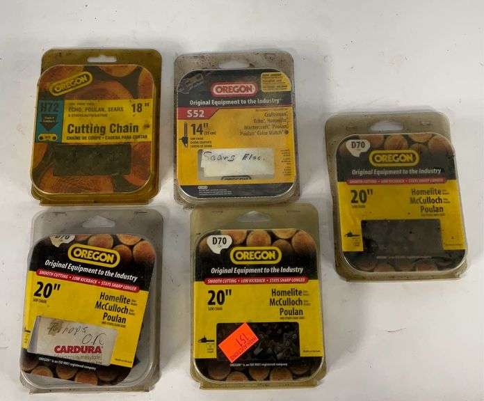 Oregon 14”,18”,and 20” saw chains. - Hash Auctions