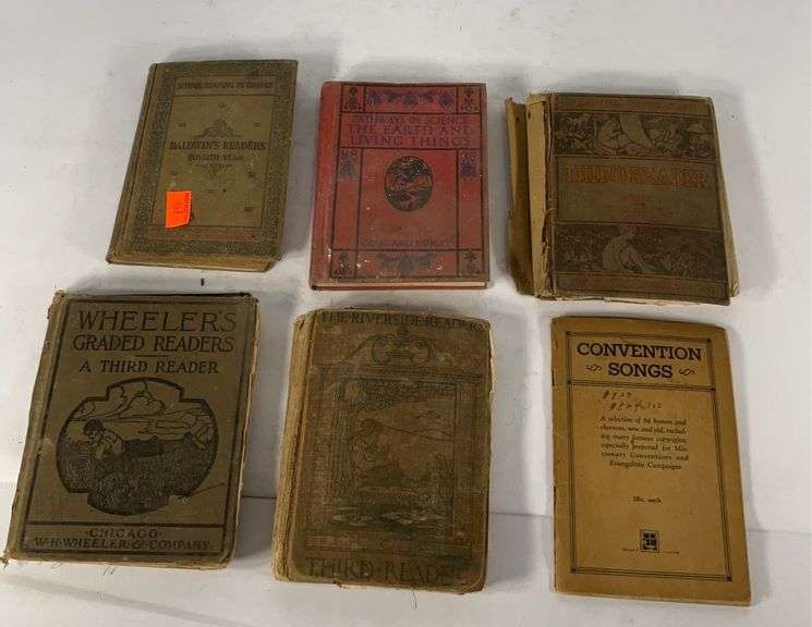 Early 1900’s books. All are in very fragile state. - Hash Auctions
