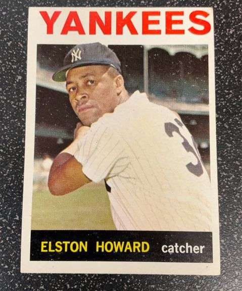 1964 Topps baseball card: Elston Howard - Hash Auctions