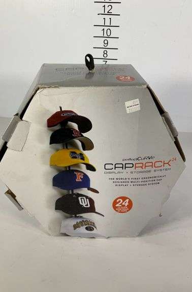 Perfect curve cap rack. - Hash Auctions