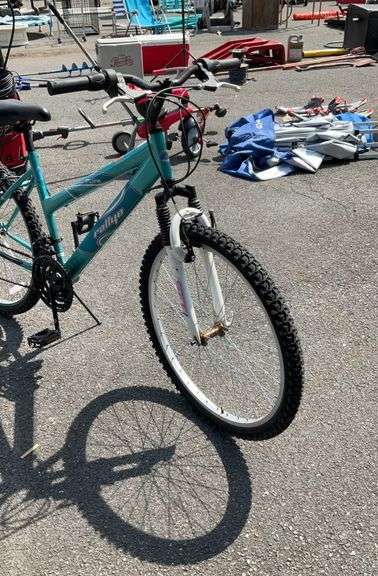 Rallye incline bike, 18speed, all terrain bike, 15”frame, tires have ...