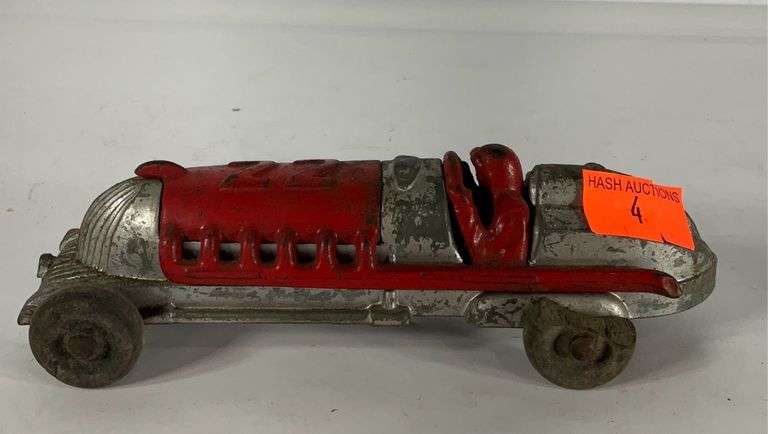 Hubley #22 metal race car made in USA - Hash Auctions