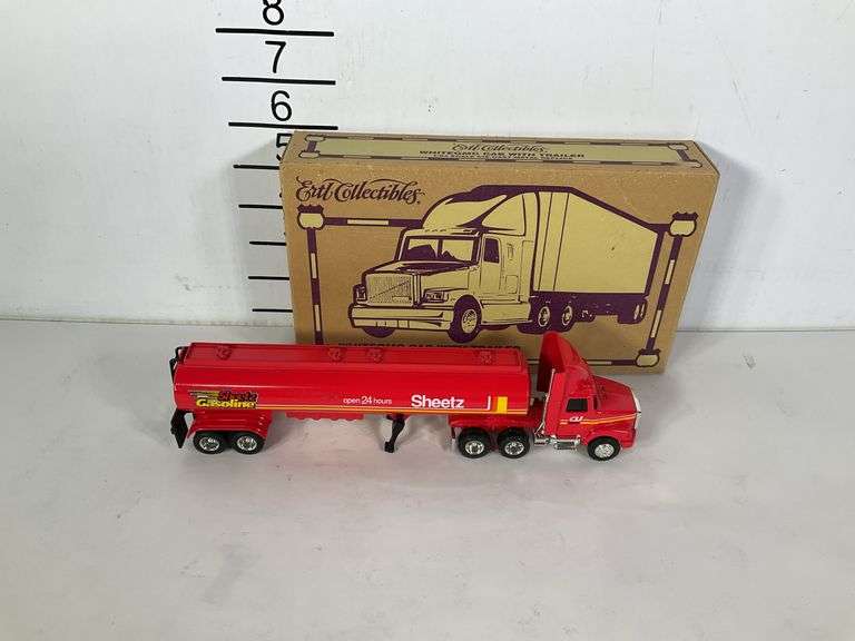 Ertl Collectibles die cast Sheetz Tanker Truck, in box - Hash Auctions