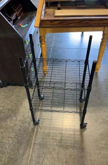 2 tier work cart 22”x15”x2’10” - Hash Auctions