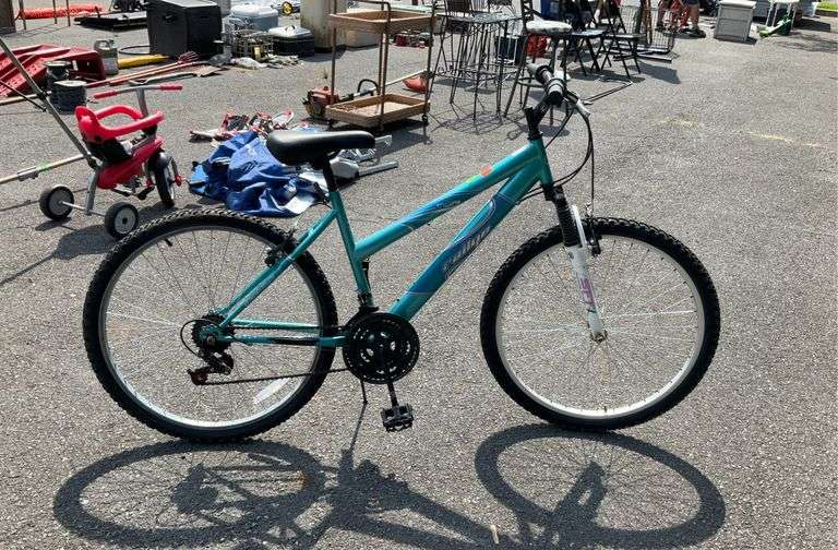 Rallye incline bike, 18speed, all terrain bike, 15”frame, tires have ...