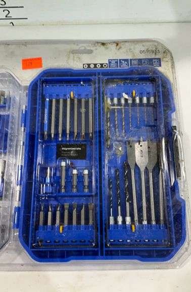 106pc Kobalt drill and drive set. - Hash Auctions