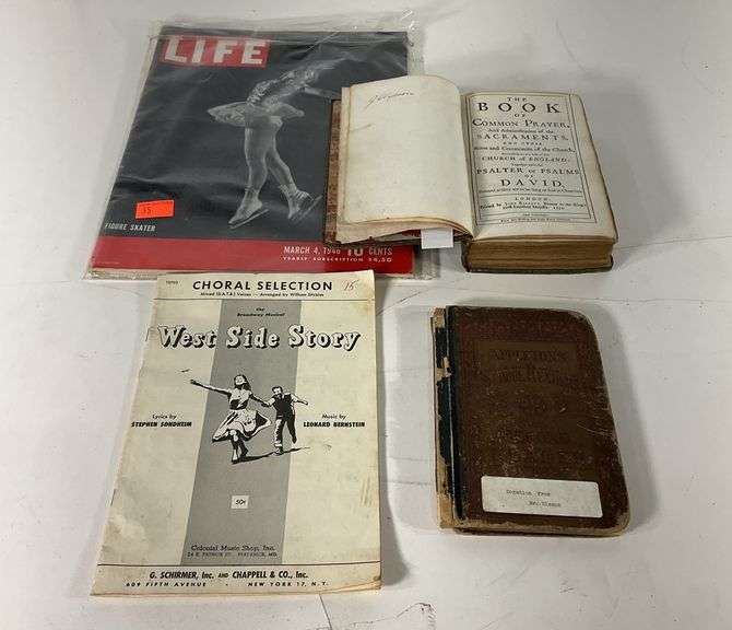 Books and Magazine, Life magazine 1946, West Side Story Broadway ...