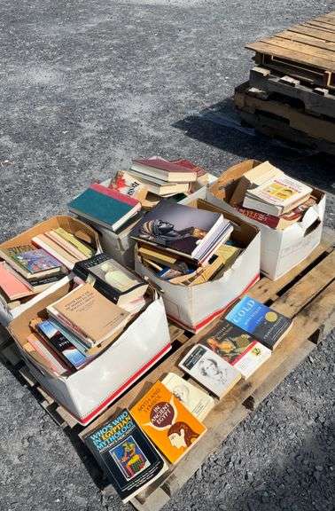 Pallet lot. This will be kept outside covered to our best ability. Book ...