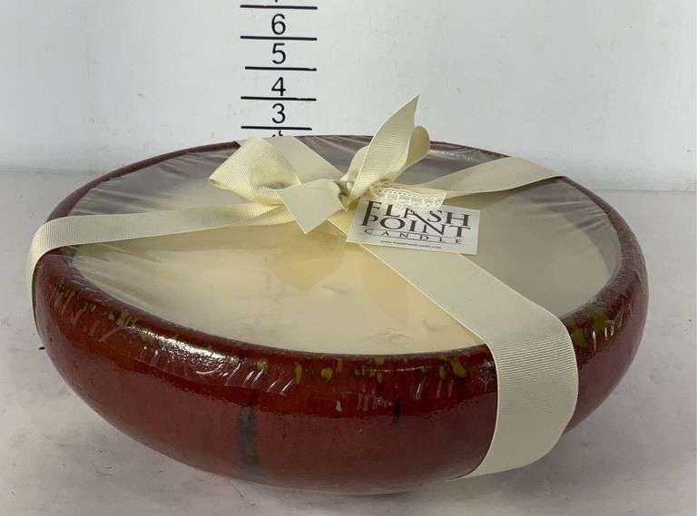 Large Flash Point citronella candle. - Hash Auctions