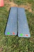Pair of diamond plate ramps, 3’3”L - Hash Auctions