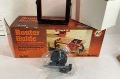 Black & Decker router guide for letters and numbers 76-233 - Hash Auctions