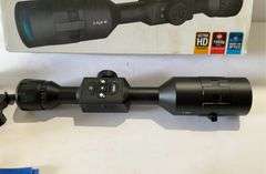 Electric scope and 2 scope mounted flashlights - Hash Auctions
