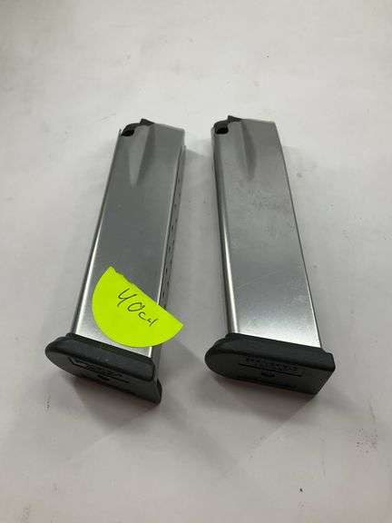 Two 40 caliber magazines - Hash Auctions