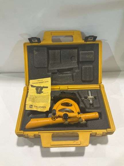 Berger Instruments model 143B service transit level. - Hash Auctions