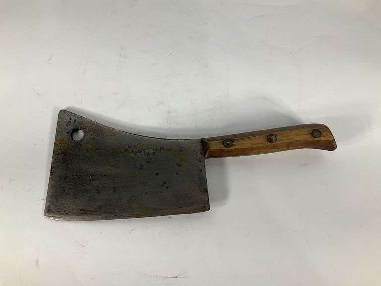 Dansk-111-8 hand made meat cleaver - Hash Auctions