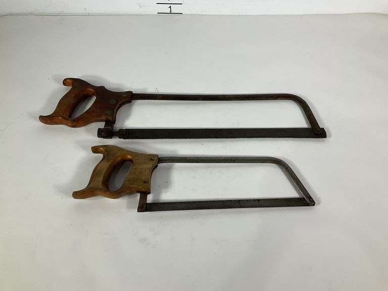 Two vintage hand saws. - Hash Auctions