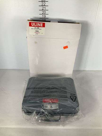 Uline 100x1lb utility scale - Hash Auctions