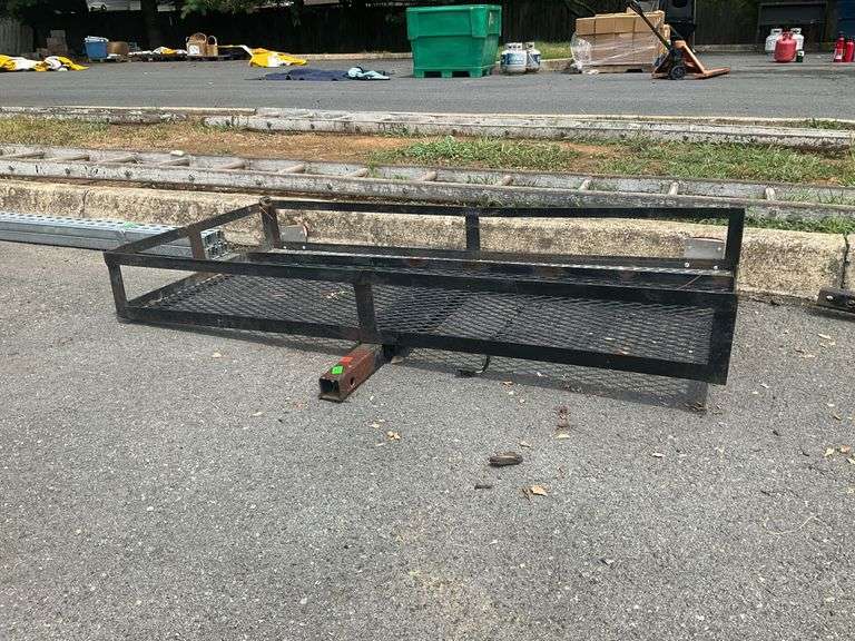 Trailer hitch platform carrier, 60”L x28”W - Hash Auctions