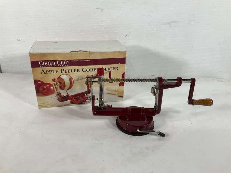 Cooks Club apple peeler/corer/slicer - Hash Auctions