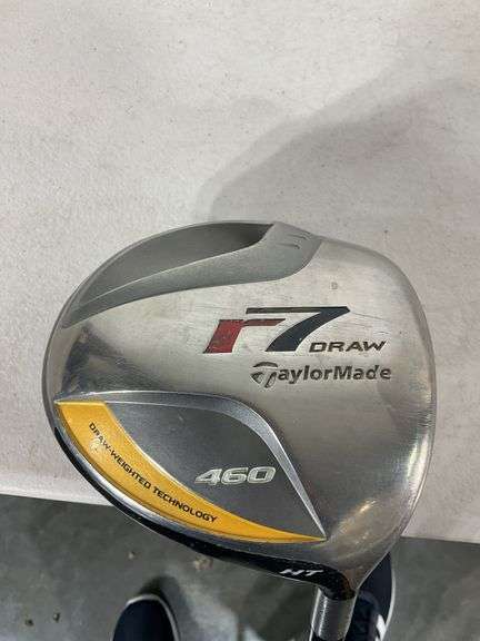 Golf Club Driver. RH adult. Taylor Made r7 draw 460 - Hash Auctions