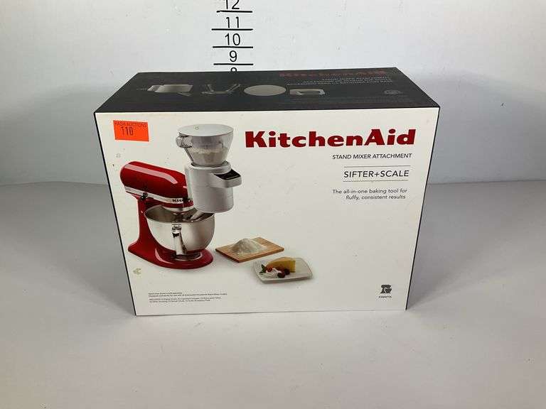 KitchenAid sifter + scale. - Hash Auctions