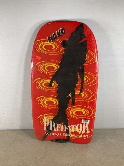 Predator boogie board in plastic - Hash Auctions