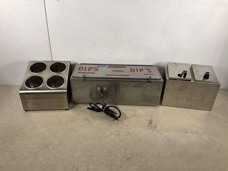 Commercial restaurant equipment, utensil organizer, ice cream dip ...