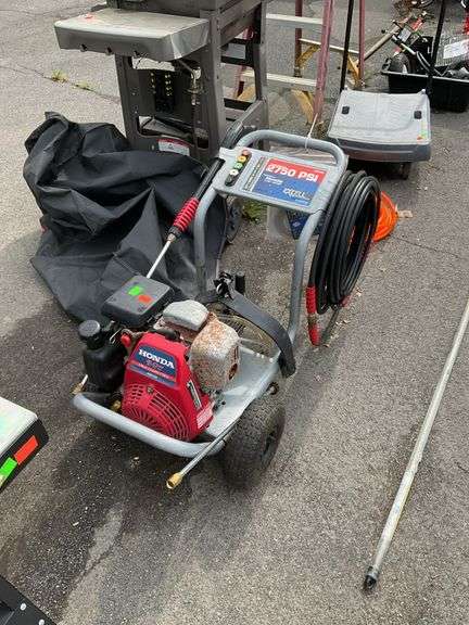 Excell,Pressure Washer, Honda engine 6hp, 2750psi, complete and running ...