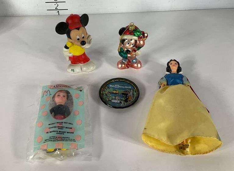 Madame Alexander Mickey Mouse boy doll toy, Snow White doll, Mickey ...