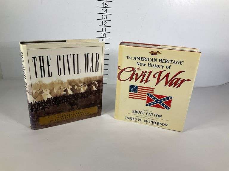 Two Civil War books. - Hash Auctions
