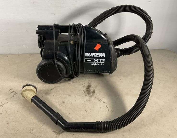 Eureka The Boss mighty mite vacuum, works - Hash Auctions