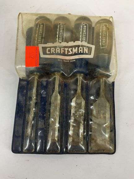 Craftsman wood chisel set - Hash Auctions
