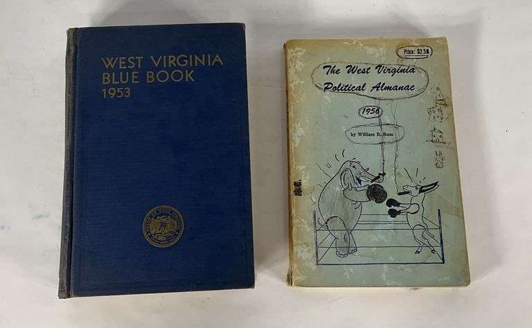 West Virginia Blue Book 1953 and The West Virginia Political Almanac ...