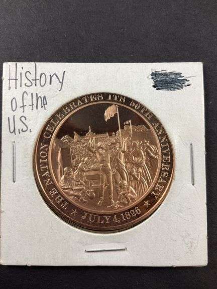 July 4th, 1826 50th Anniversary Coin - Hash Auctions