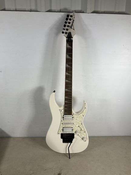 Ibanez white RG Series electric guitar with sharktooth fingerboard ...