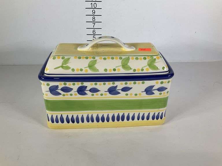 Gibson Clarisse 13” bread box. - Hash Auctions