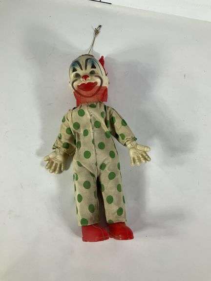 Vintage plastic clown doll. - Hash Auctions