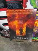 Advertising cardboard stand ups. And movie poster. Man Cave decor ...