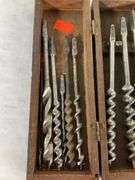 Auger bit set. - Hash Auctions