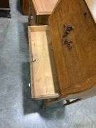 Oak Larkin style Secretary desk 2’3”x11”x3’11”. Pull needs attached ...