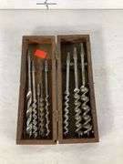Auger bit set. - Hash Auctions