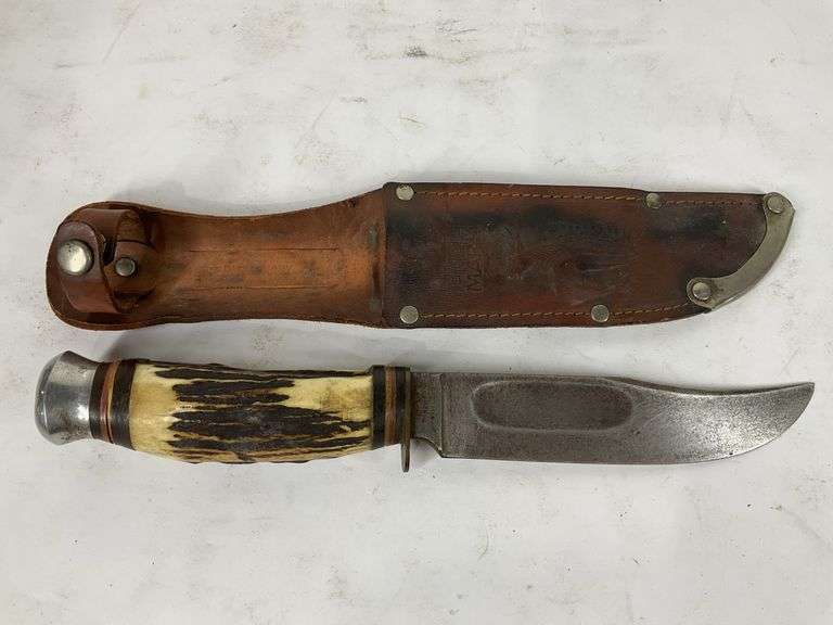 Edge mark German knife with sheath #457 - Hash Auctions