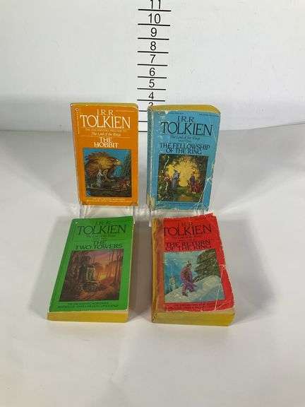 J.R.R. Tolken The Lord of the Rings series books. The Hobbit, The ...