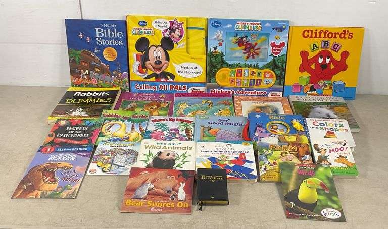 Children’s books, Mickey Mouse, Clifford, Magic School Bus, etc. - Hash ...