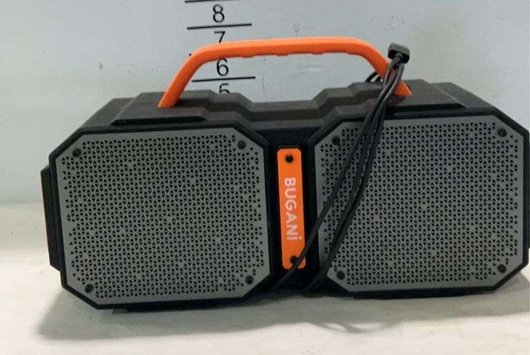 Bugani Bluetooth speaker. - Hash Auctions